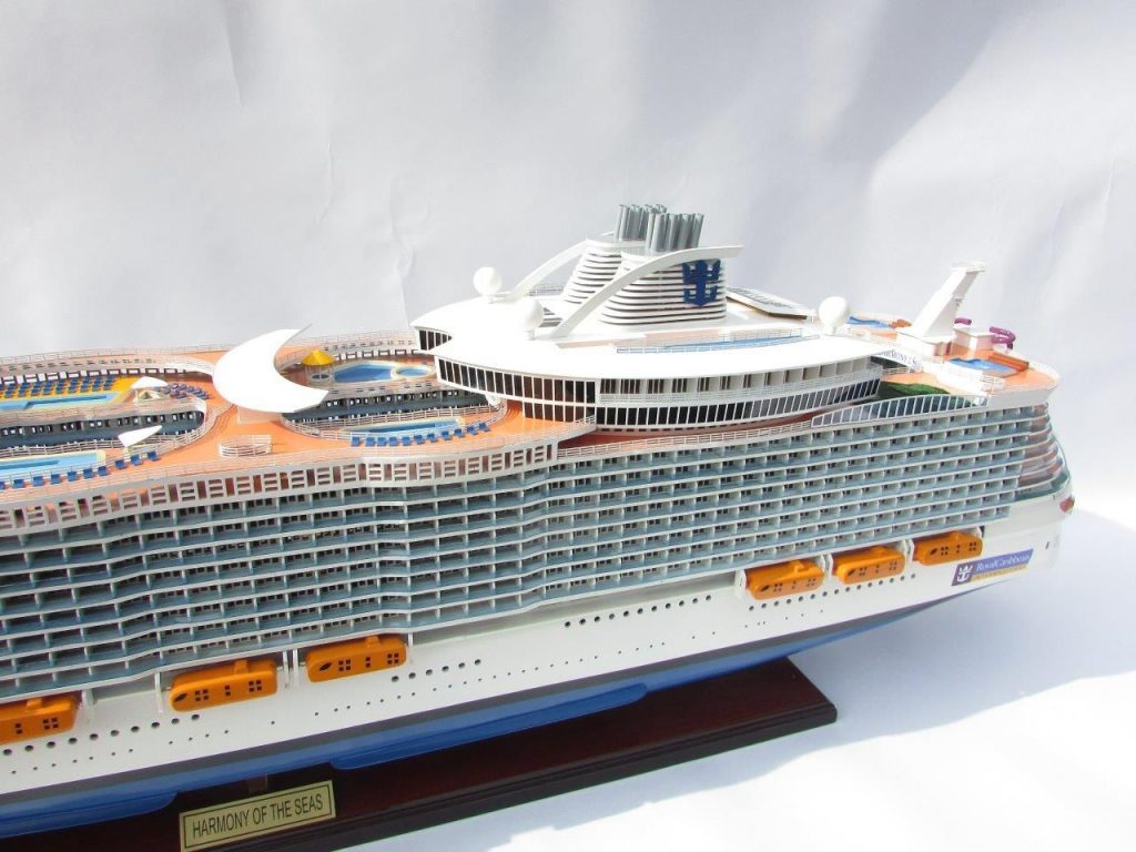 Cruise Ship Models - Harmony of the Sea Model Boat