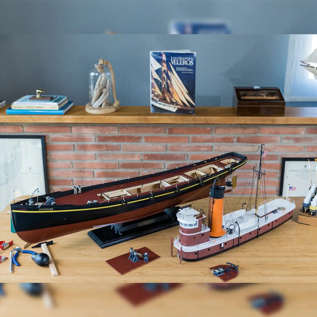 Hercules Model Tugboat Kit - Occre (61002) - Premier Ship Models